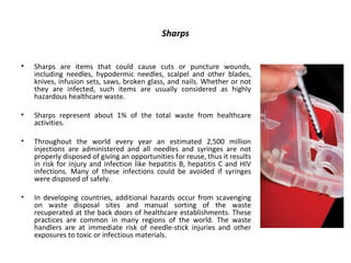 Categorizing anddisposing healthcare wastes | PPT