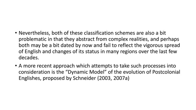 Categorizing English world | PPT