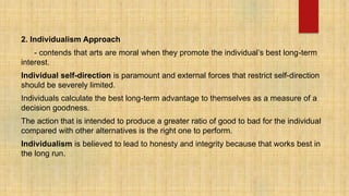 Category 1 ethic | PPTX | Law