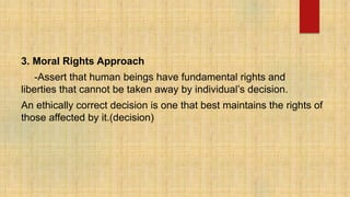 Category 1 ethic | PPTX | Law