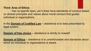 Category 1 ethic | PPTX | Law