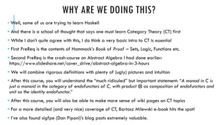 Category Theory made easy with (ugly) pictures | PPT