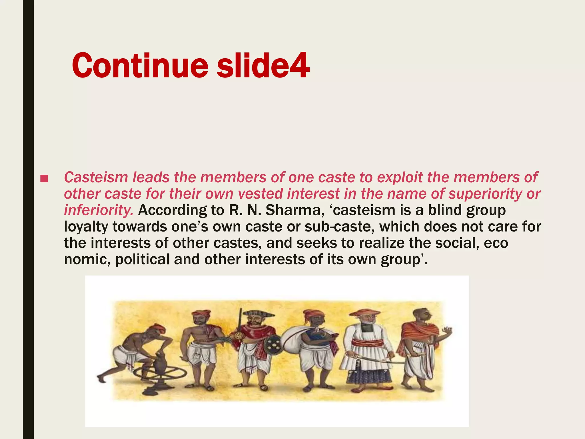 Casteism and Untouchability | PPTX