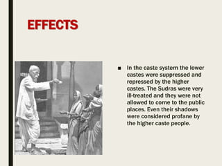 Casteism and Untouchability | PPTX