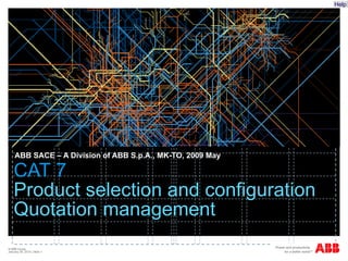 ABB Software Tools - CAT | PPS