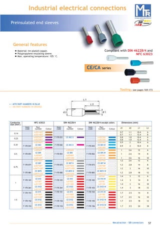 Mecatraction - Cable Crimps, Connectors, Splices & Crimping Tools | PDF