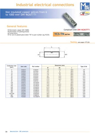 Mecatraction - Cable Crimps, Connectors, Splices & Crimping Tools | PDF