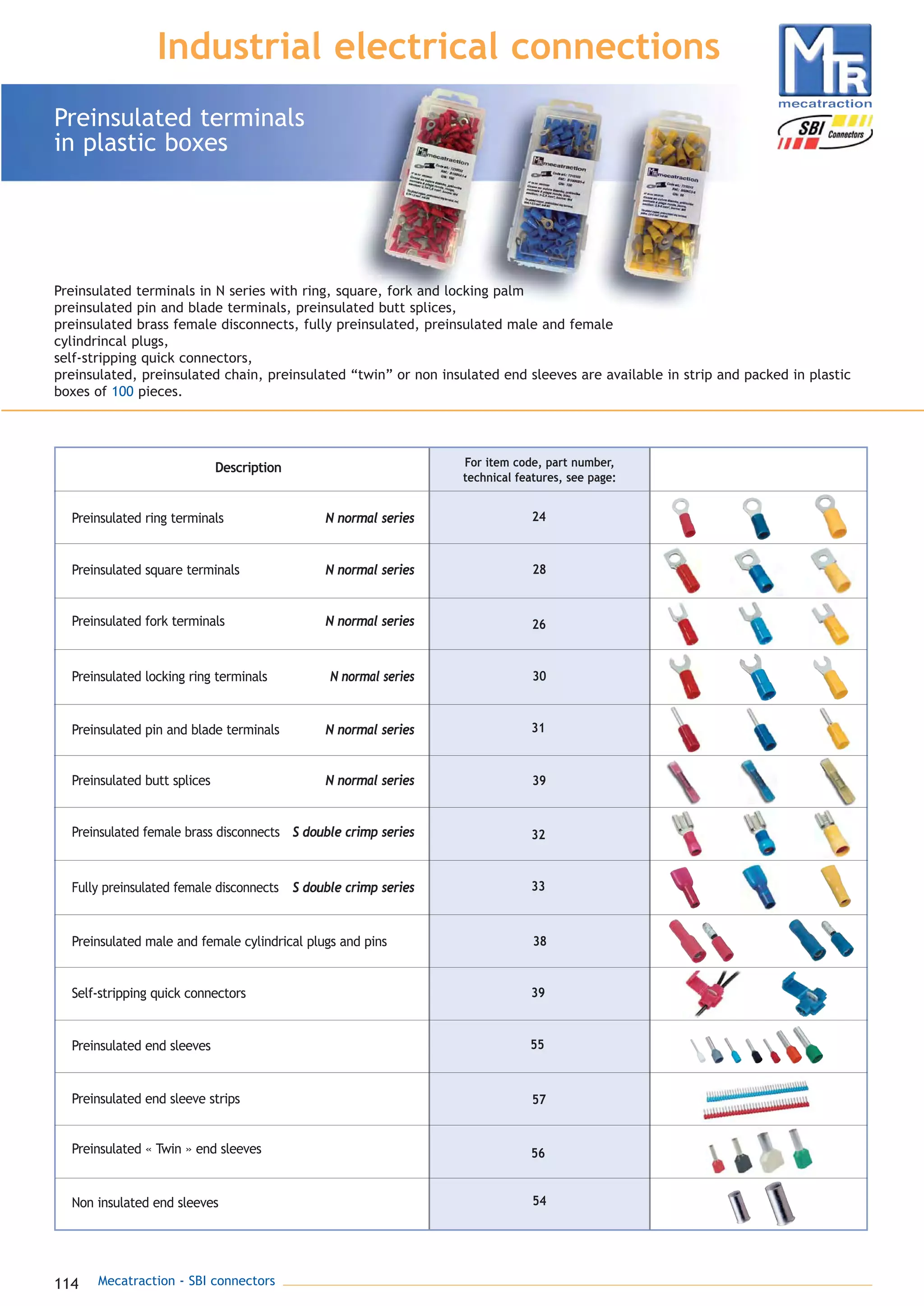 Mecatraction - Cable Crimps, Connectors, Splices & Crimping Tools | PDF