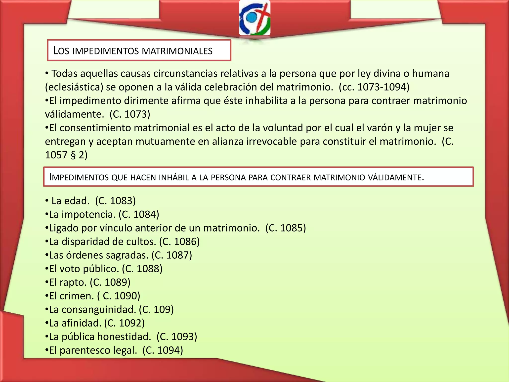 Catequesis Pre Sacramental Al Matrimonio Ppt