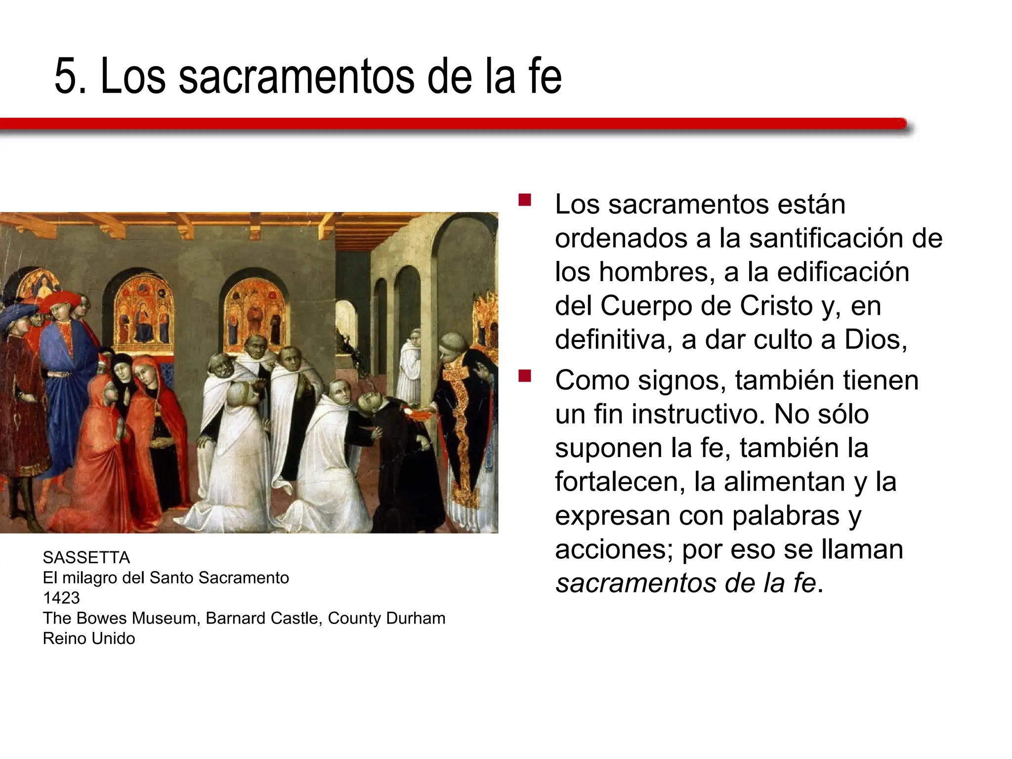 Los sacramentos de la Iglesia catolica.ppt