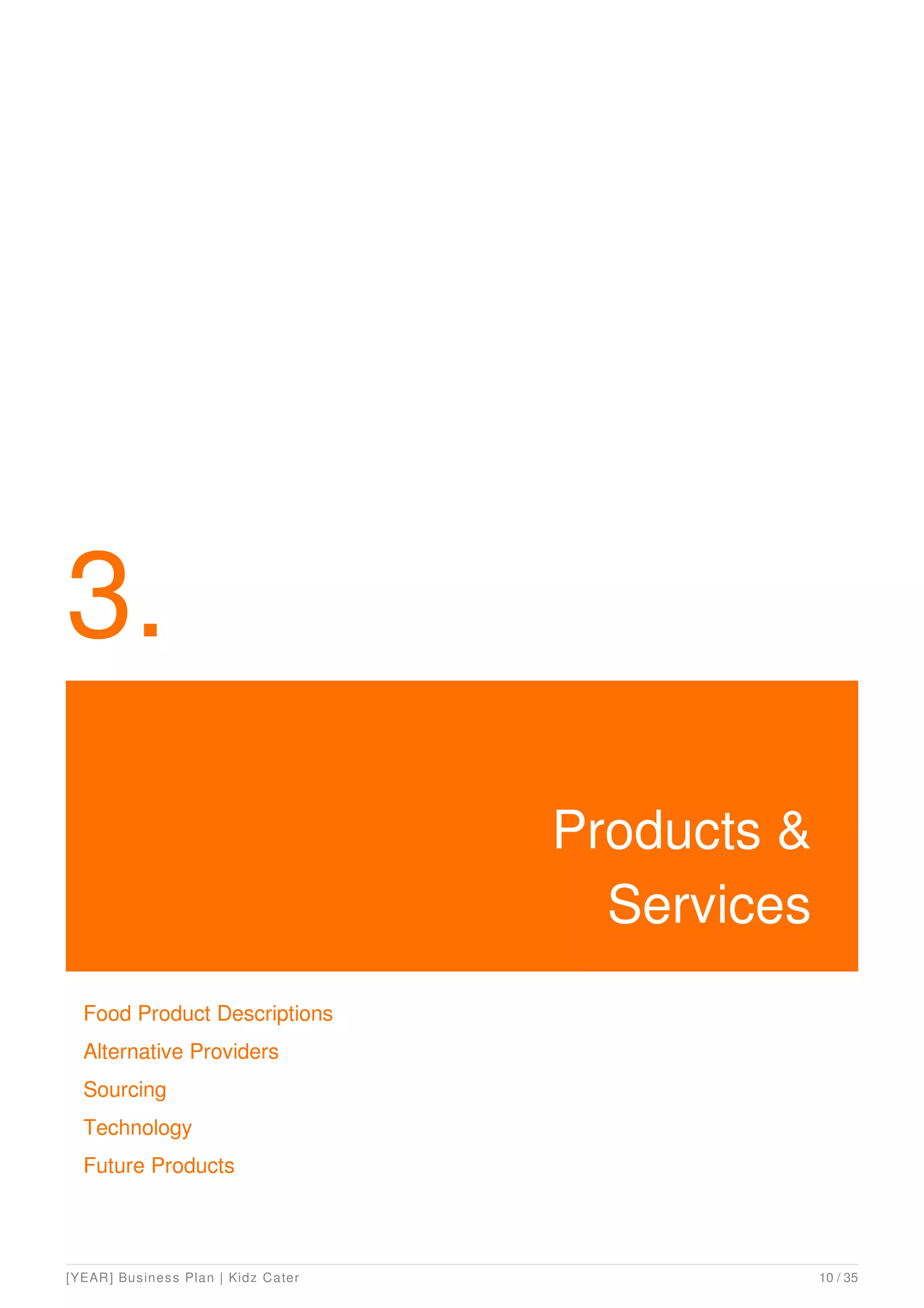 Catering Business Plan Example | PDF