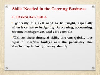 Catering Service: The Catering Basics ... | PPT