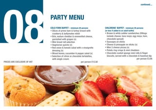 Catering brochure | PDF