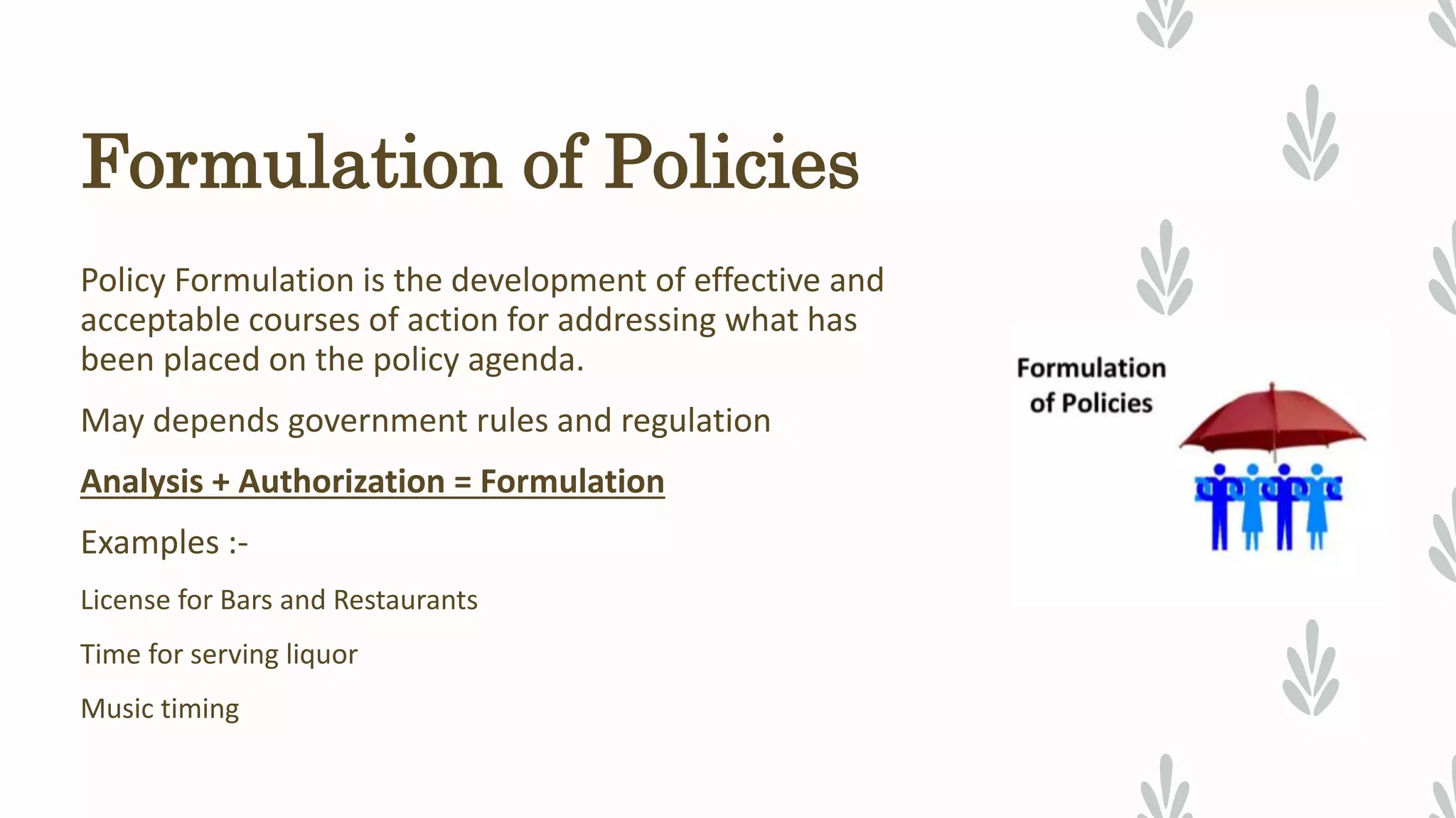 Catering cycle presentation | PPTX