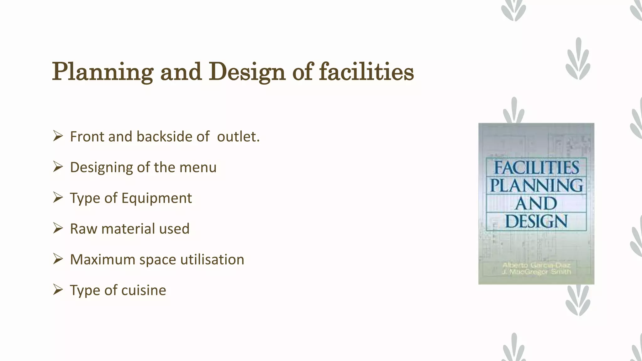 Catering cycle presentation | PPTX