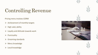 Catering cycle presentation | PPTX