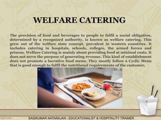 Catering Industry | PDF