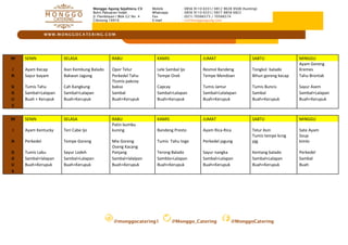 Catering karyawan kantor pabrik murah & enak | PDF