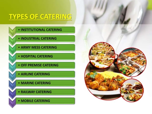 Catering Management.pptx | Food Industry | Industries