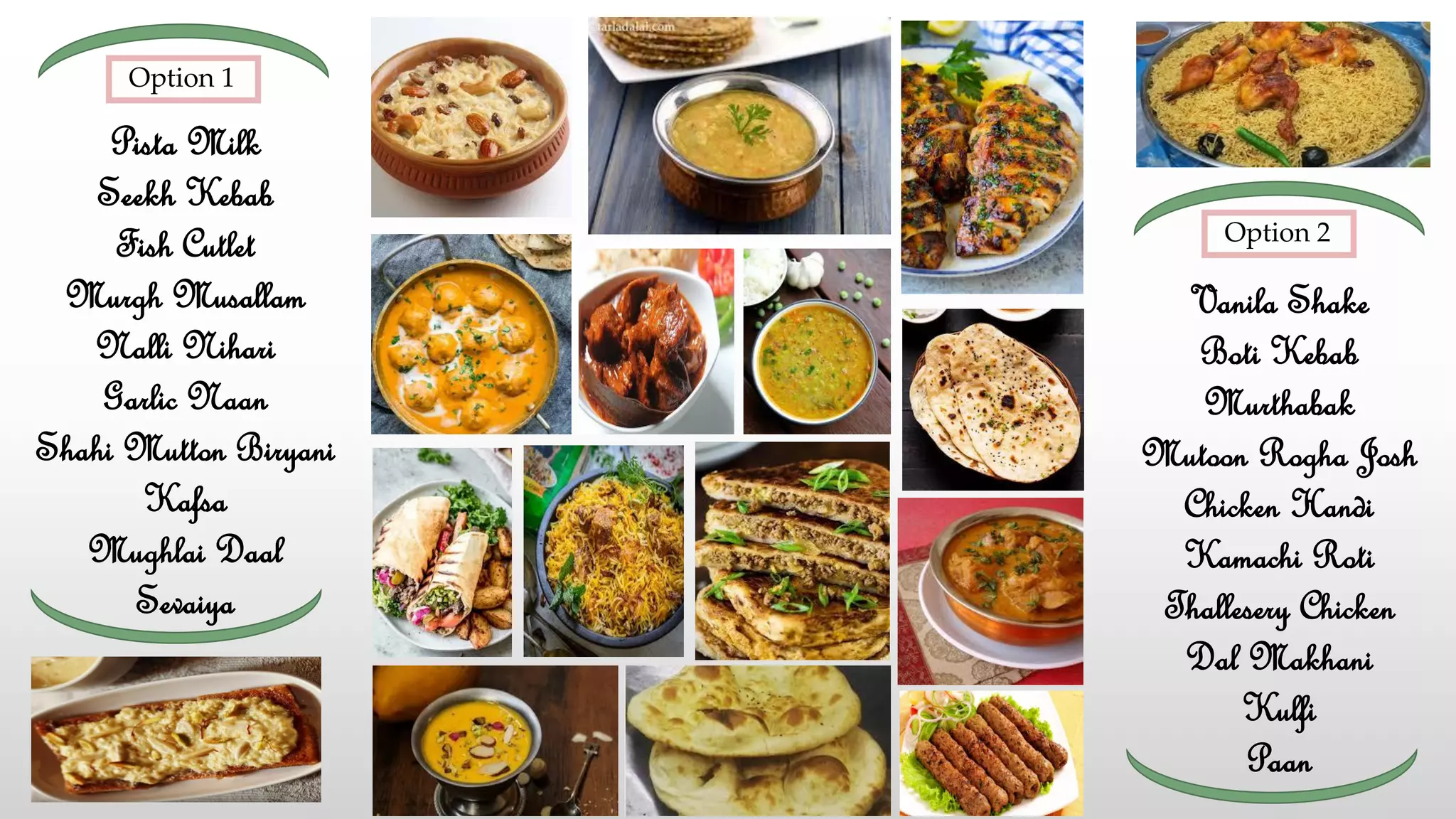 Wedding food menu for 9 different religions | PDF