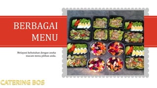 Catering rantangan harian murah surabaya & lumajang | PDF