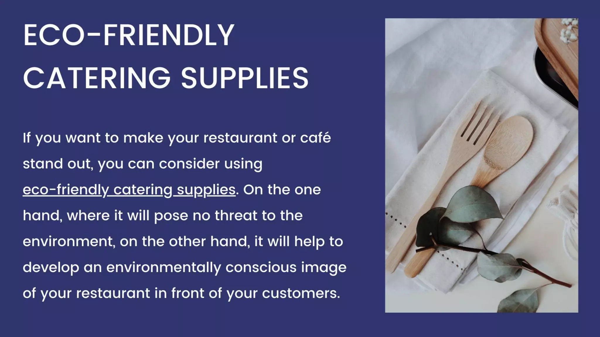 Catering supplies checklist | PPTX
