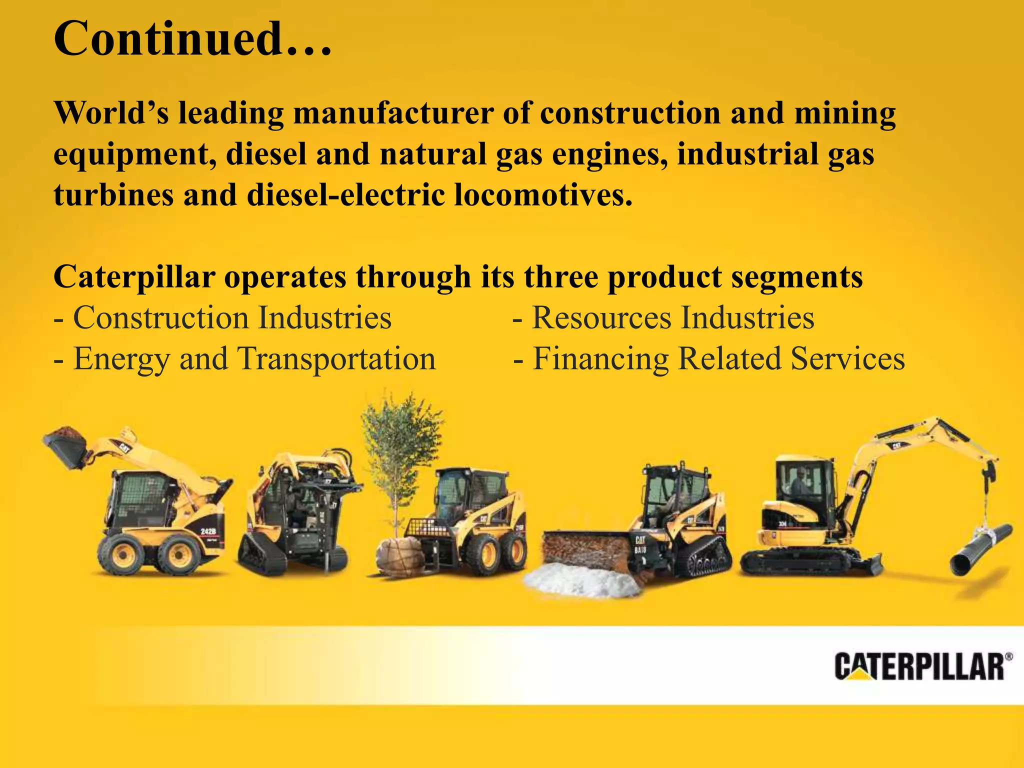 Caterpillar Presentation | PPTX