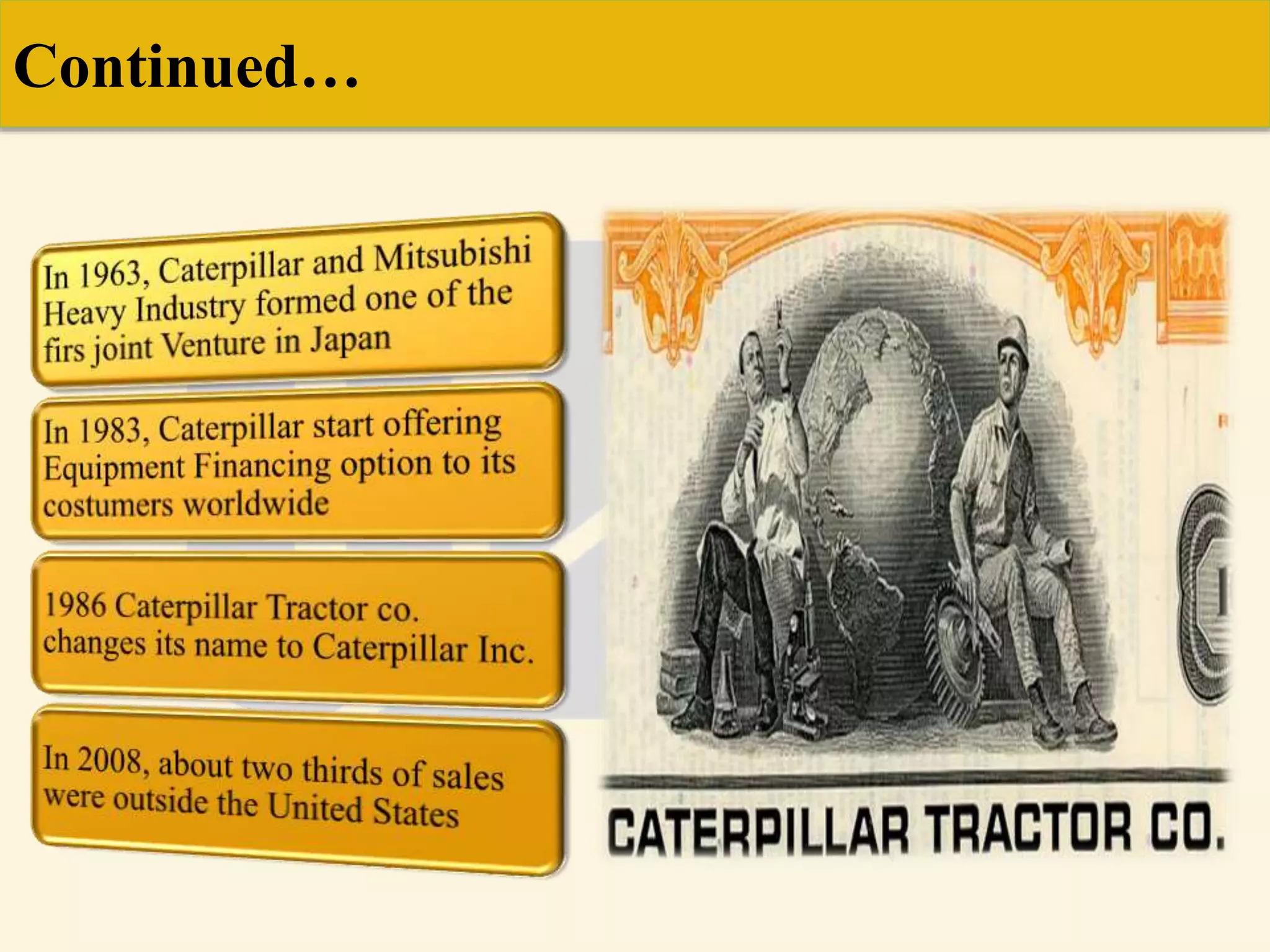 Caterpillar Presentation | PPTX
