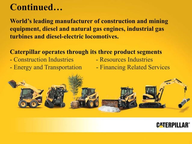 Caterpillar Presentation | PPTX