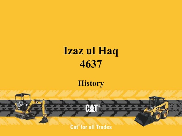 Caterpillar Presentation | PPTX