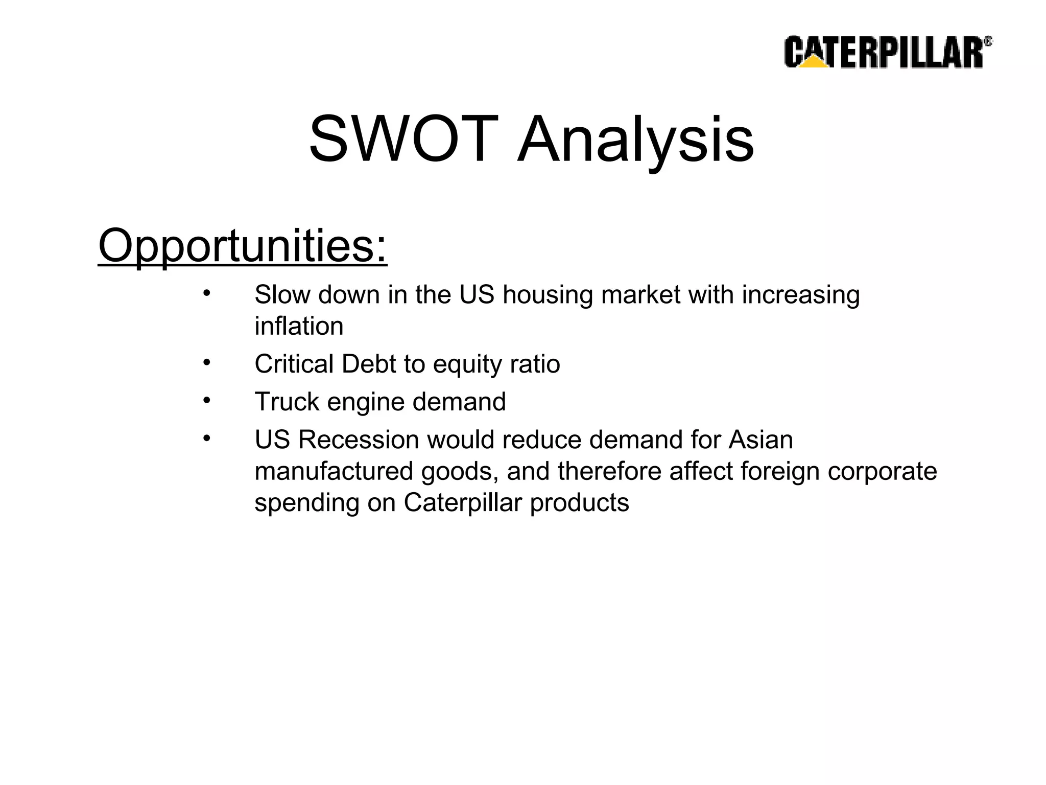 Caterpillar Stock Analysis | PPT