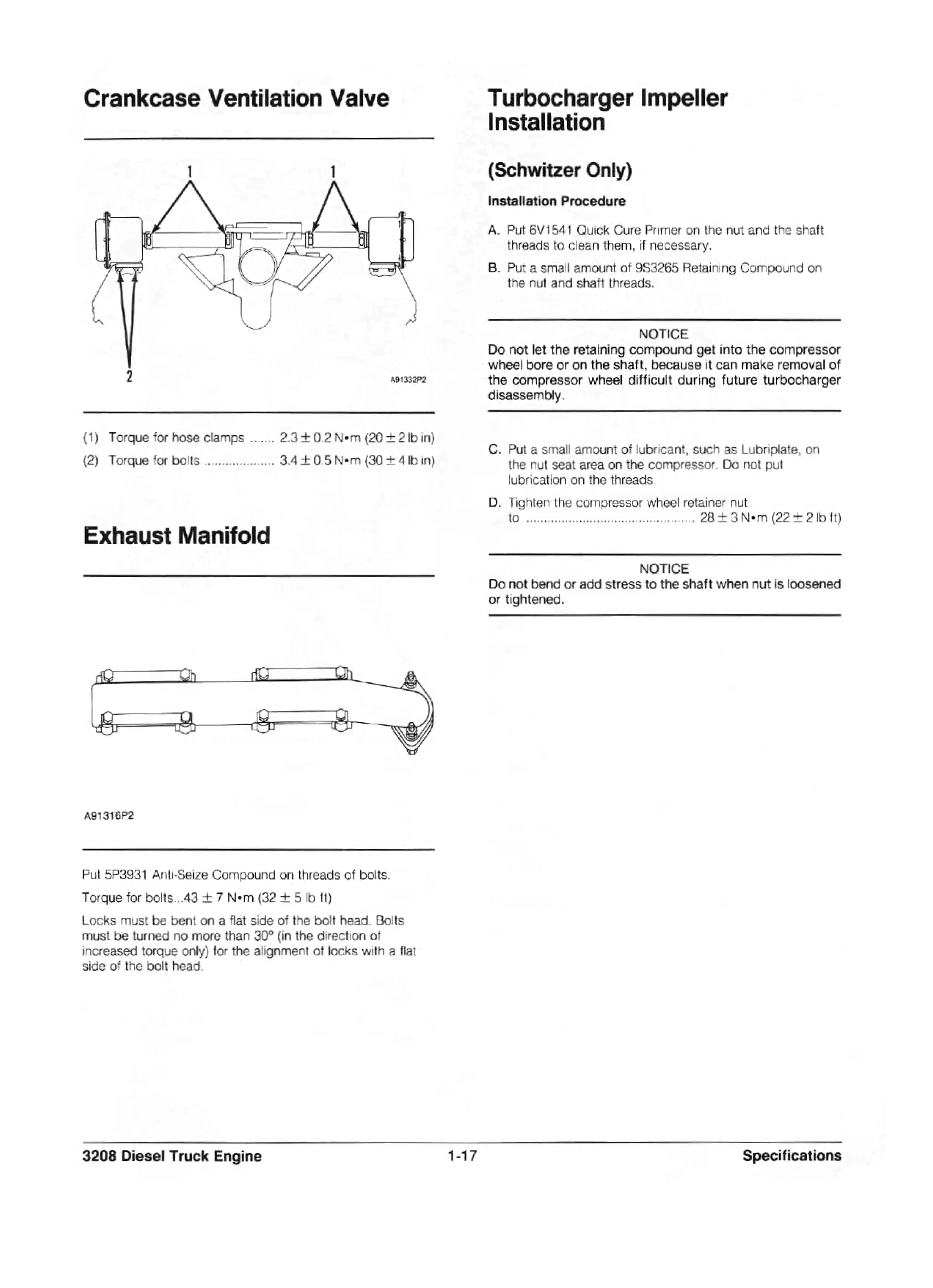 Caterpillar 3208 Diesel Engine Service Manual Copy One [PDF, ENG, 154 ...