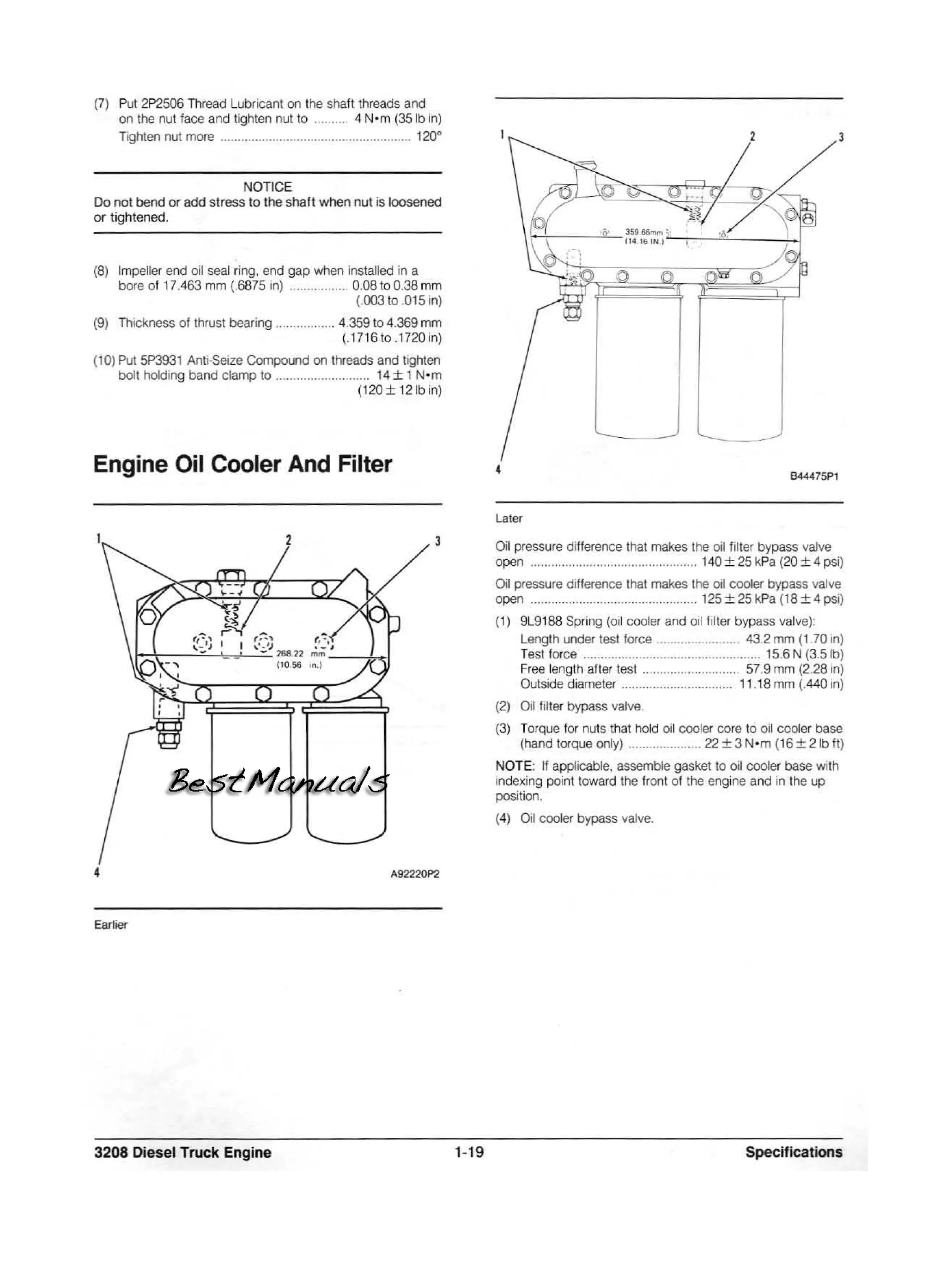 Caterpillar 3208 Diesel Engine Service Manual Copy One [PDF, ENG, 154 ...