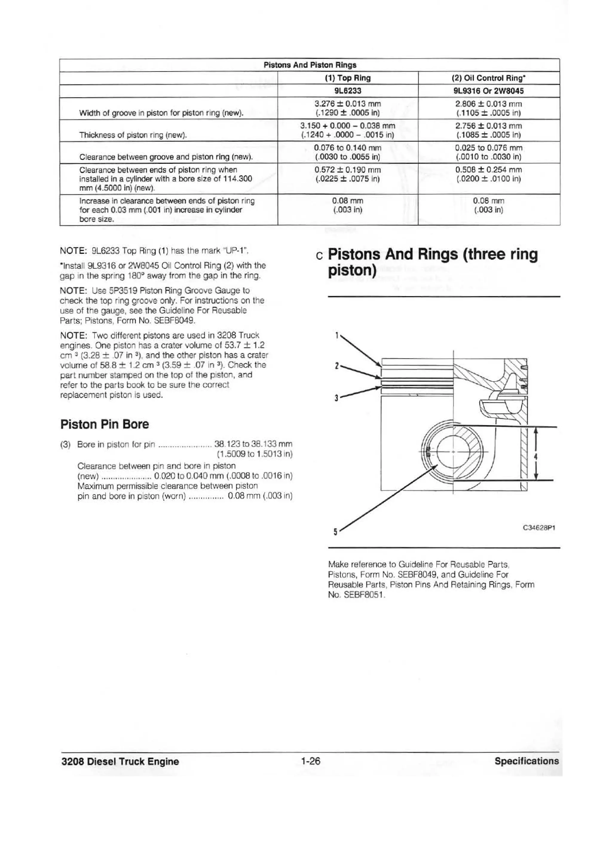 Caterpillar 3208 Diesel Engine Service Manual Copy One [PDF, ENG, 154 ...