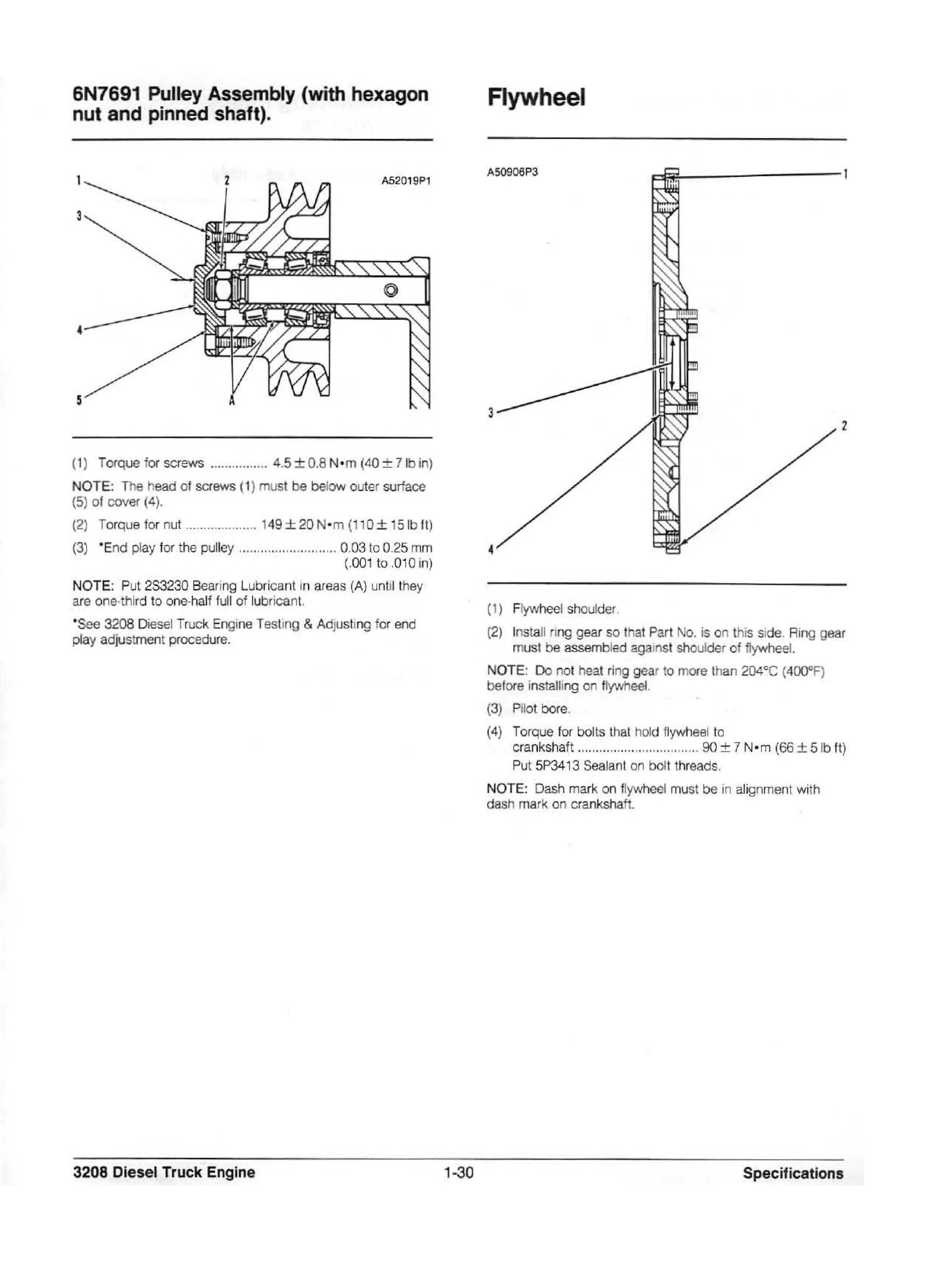 Caterpillar 3208 Diesel Engine Service Manual Copy One [PDF, ENG, 154 ...