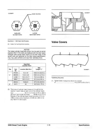 Caterpillar 3208 Marine Engine Manual