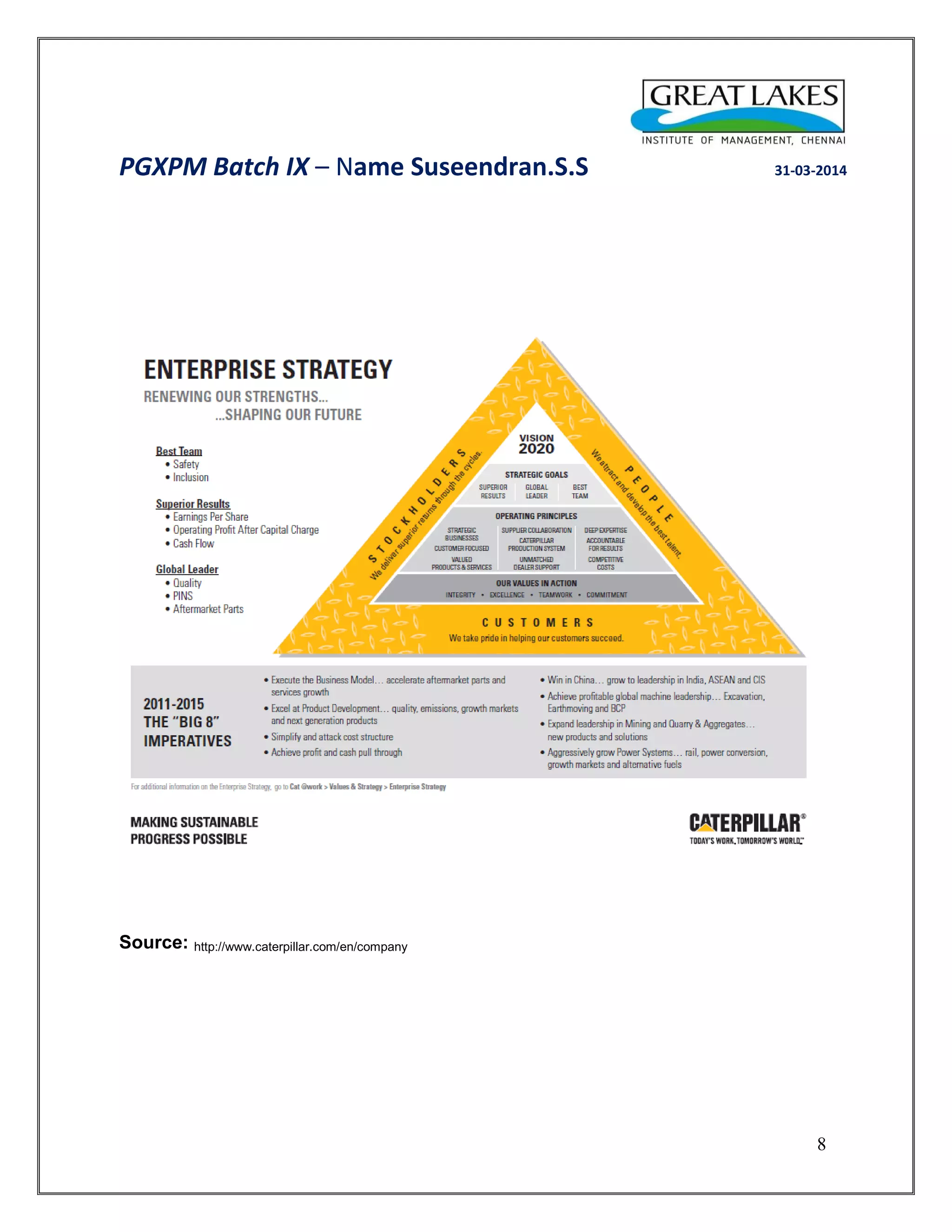 Caterpillar brand story | PDF