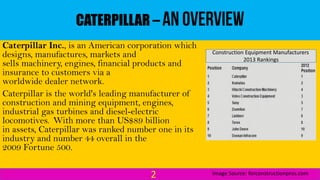 Caterpillar case study | PDF