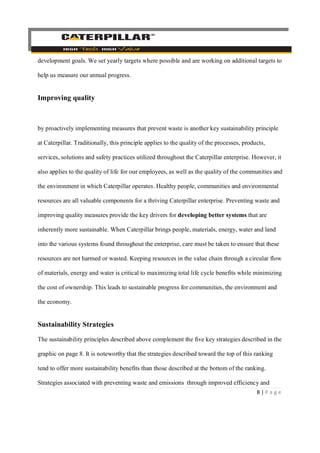 Caterpillar 'CASE STUDY' | PDF