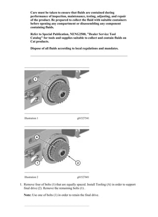 Caterpillar cat 24 m motor grader (prefix b9k) service repair manual ...