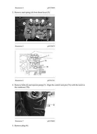 Caterpillar Cat 303E CR Mini Hydraulic Excavator (Prefix SMG) Service ...