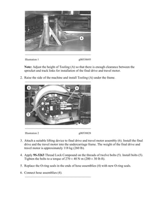 Caterpillar cat 307 c mini hydraulic excavator (prefix bne) service ...