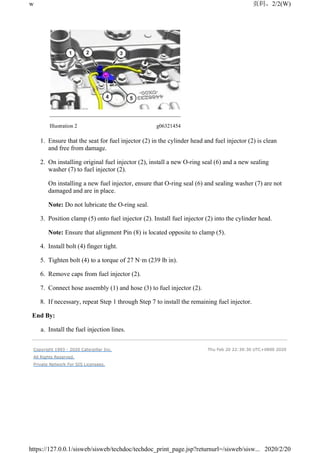 Caterpillar Cat 320D2 Excavator (Prefix NBF) Service Repair Manual ...