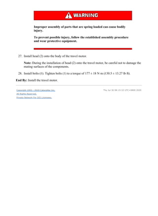 Caterpillar cat 324 e l excavator (prefix ldg) service repair manual ...