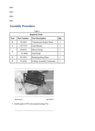 Caterpillar Cat 329DL EXCAVATOR (Prefix XDB) Service Repair Manual ...