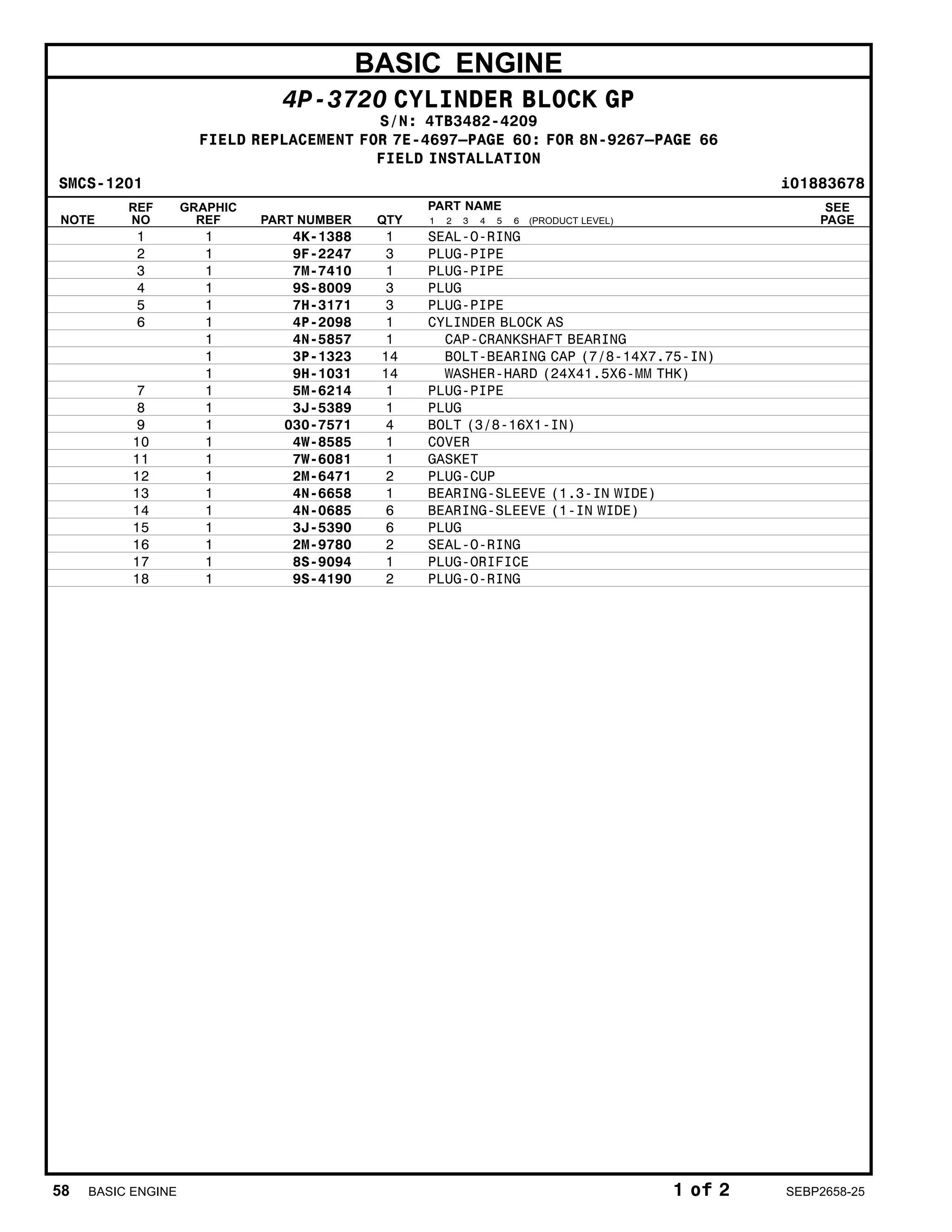 Caterpillar cat 3406 c marine engine parts catalogue manual | PDF