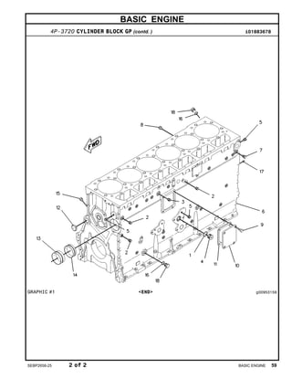 Caterpillar cat 3406 c marine engine parts catalogue manual | PDF