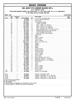 Caterpillar Cat 3406C Marine Engine Parts Catalogue Manual.pdf
