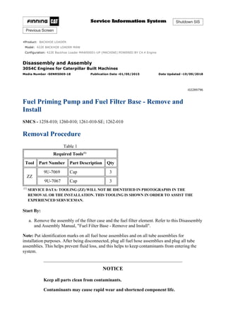 Caterpillar cat 422 e backhoe loader (prefix maw) service repair manual ...