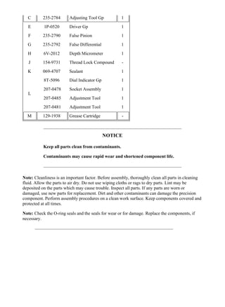Caterpillar Cat 432F BACKHOE LOADER (Prefix PXR) Service Repair Manual ...